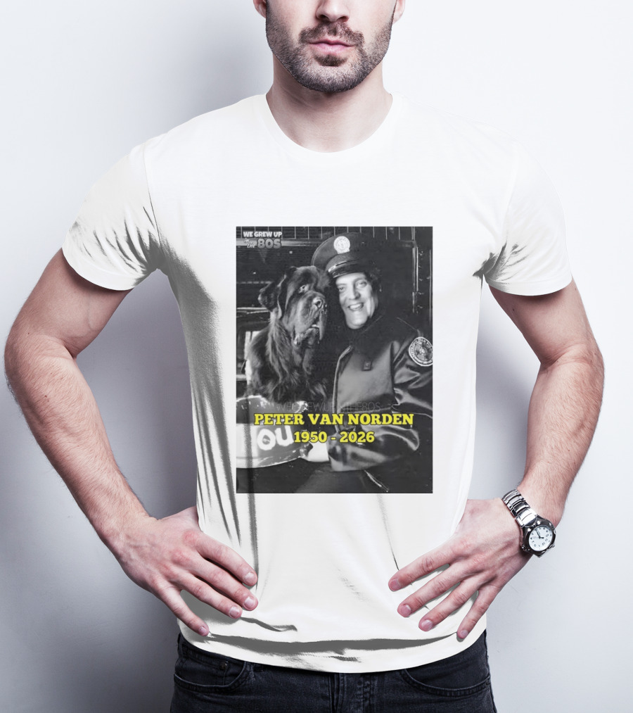 We Grew Up In The 80s Peter Van Norden 1950 2026 T-Shirt