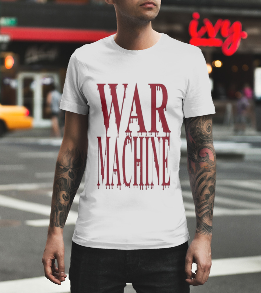 Lorna Shore Anime Gun War Machine Collection T-Shirt
