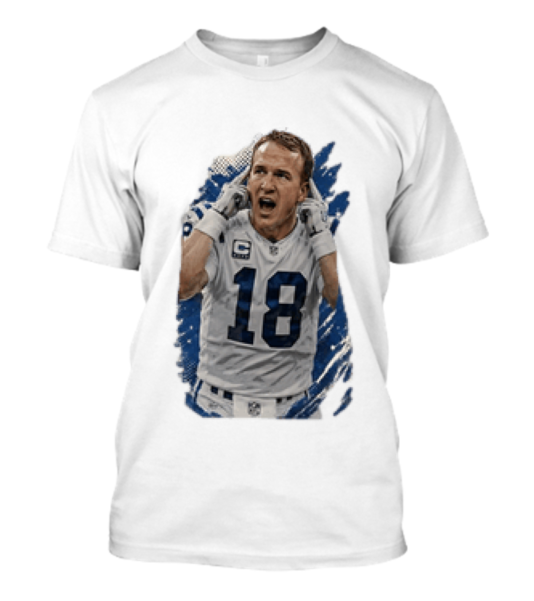 Peyton Manning Indianapolis Colts 18 Football Player NFL Legend T-Shirt