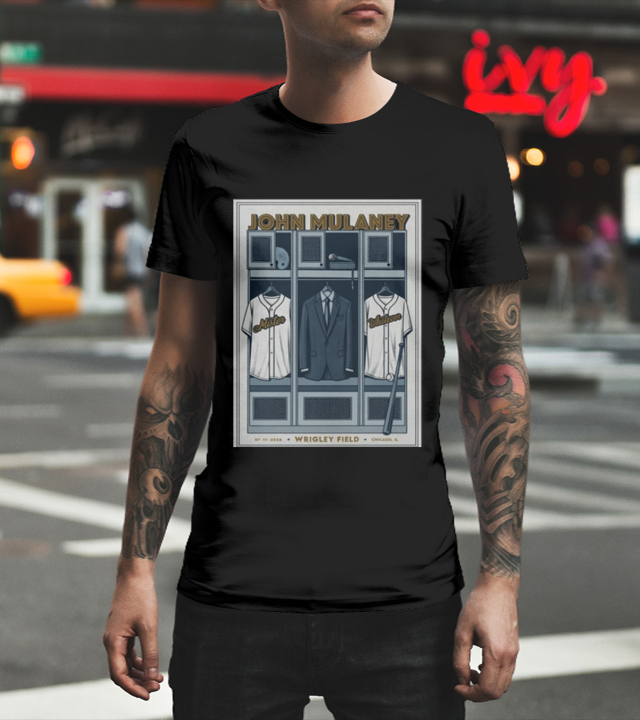 John Mulaney Mister Whatever Wrigley Field Chicago July 11 2026 T-Shirt
