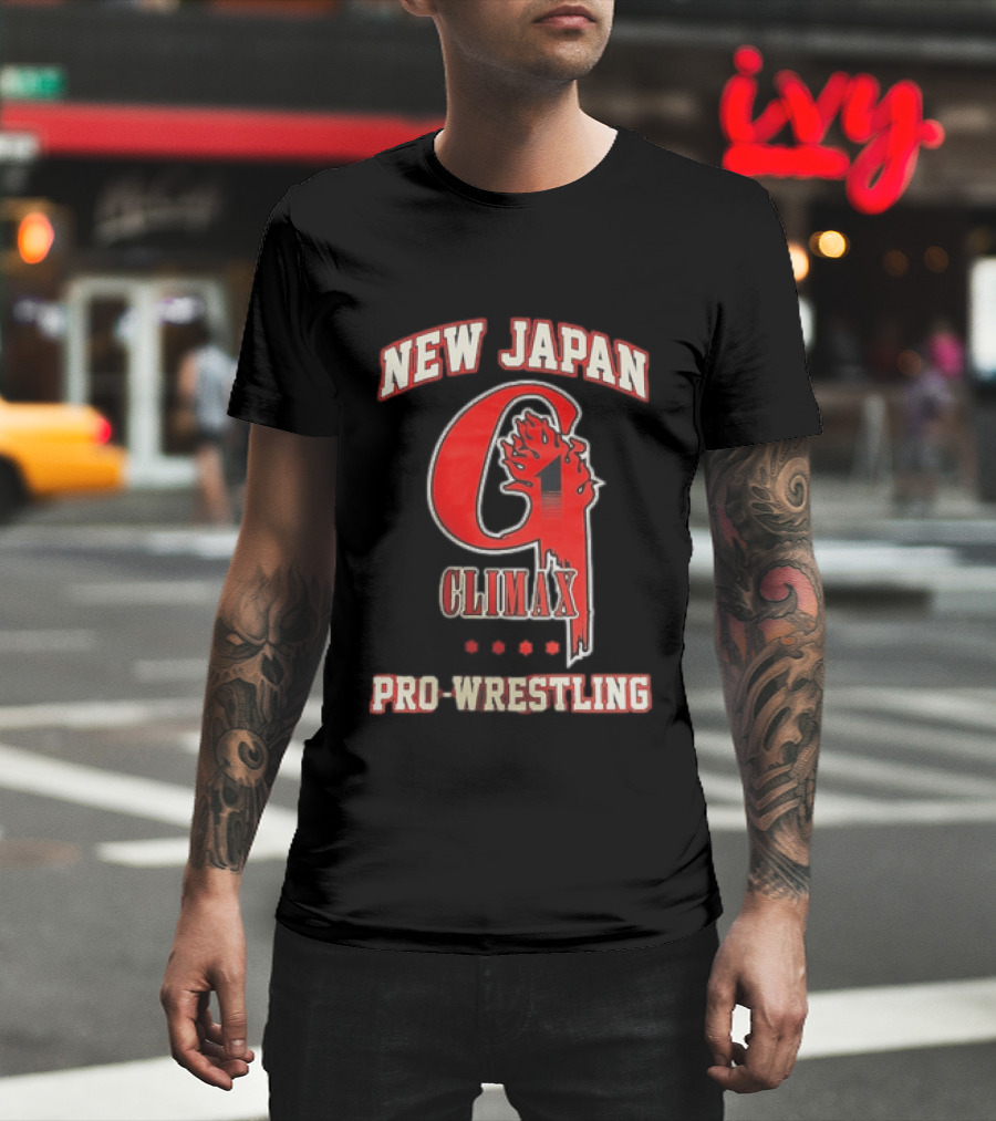 New Japan Pro Wrestling G1 Climax Tournament T-Shirt
