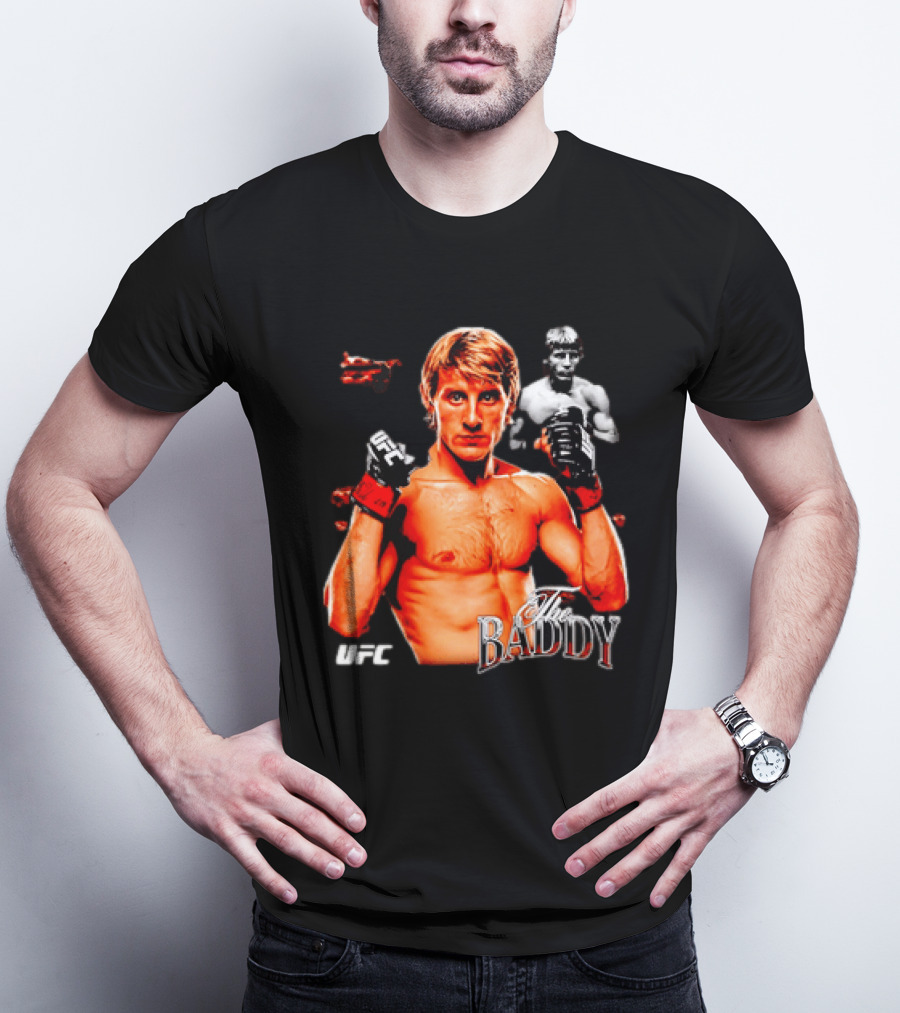 Paddy Pimblett The Baddy UFC MMA Fighter Image T-Shirt