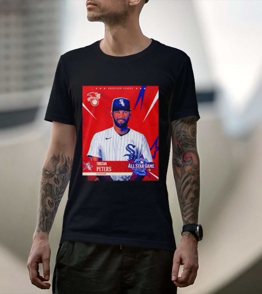 Tristan Peters Chicago White Sox 2026 American League All Star Game Outfielder T-Shirt