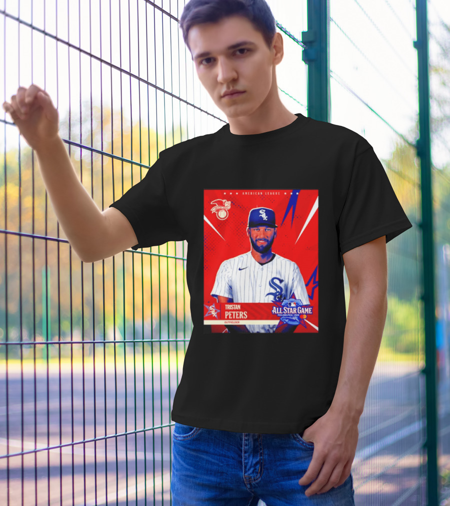 Tristan Peters Chicago White Sox 2026 American League All Star Game Outfielder T-Shirt