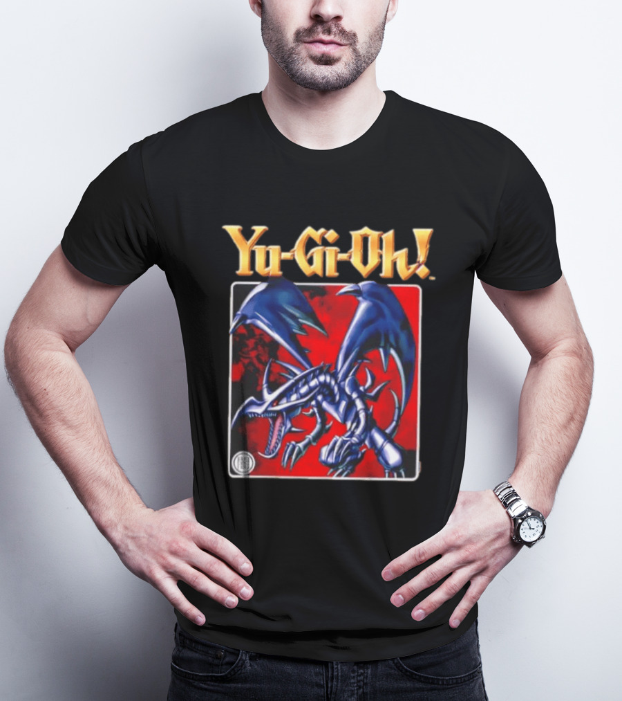 Yu Gi Oh 25th Anniversary Red Eyes Black Dragon Card T-Shirt