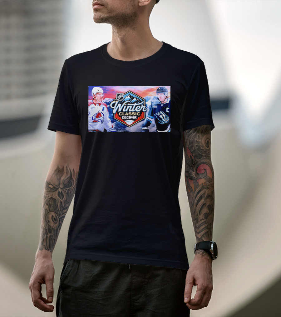 NHL Winter Classic Discover Utah Colorado Avalanche Vs Mammoth T-Shirt