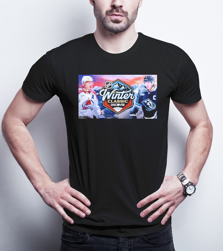 NHL Winter Classic Discover Utah Colorado Avalanche Vs Mammoth T-Shirt