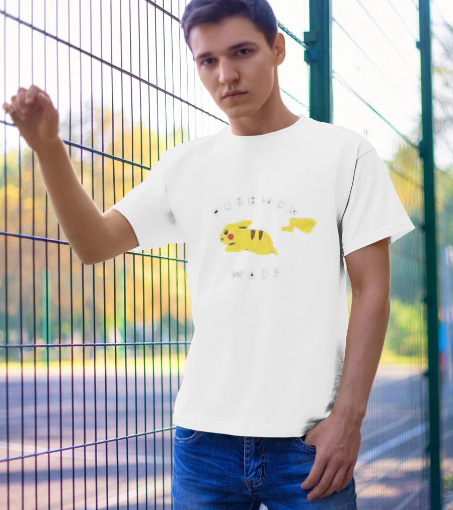 BTS Jin RM Pokémon Made Pikachu T-Shirt