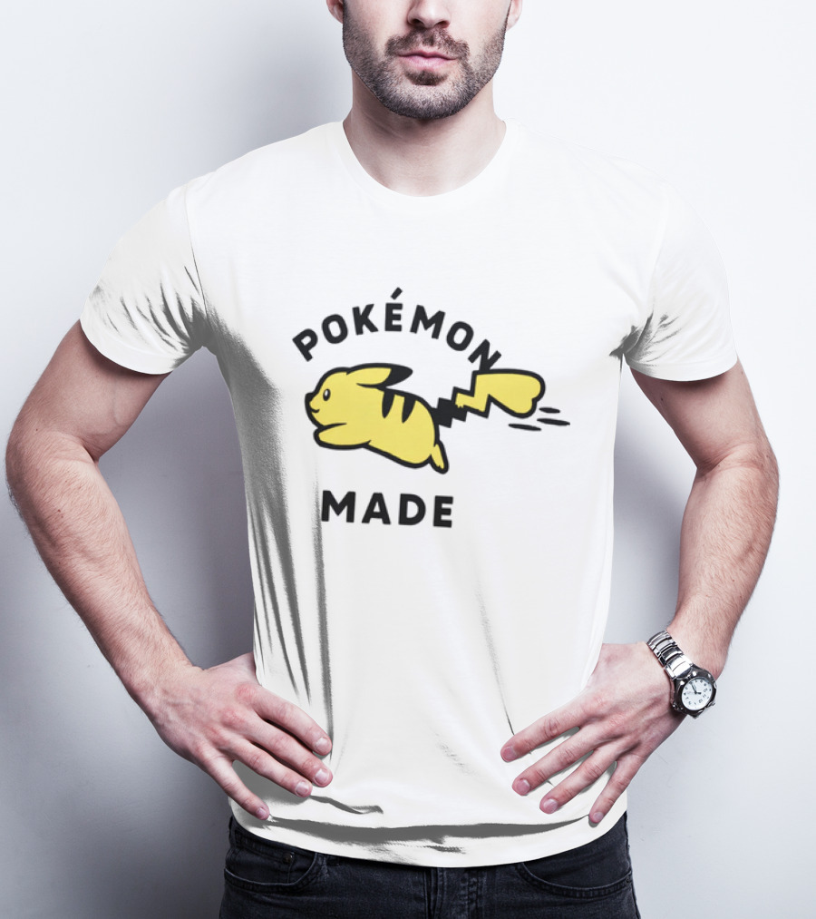 BTS Namjoon Pokémon Made Pikachu Running T-Shirt