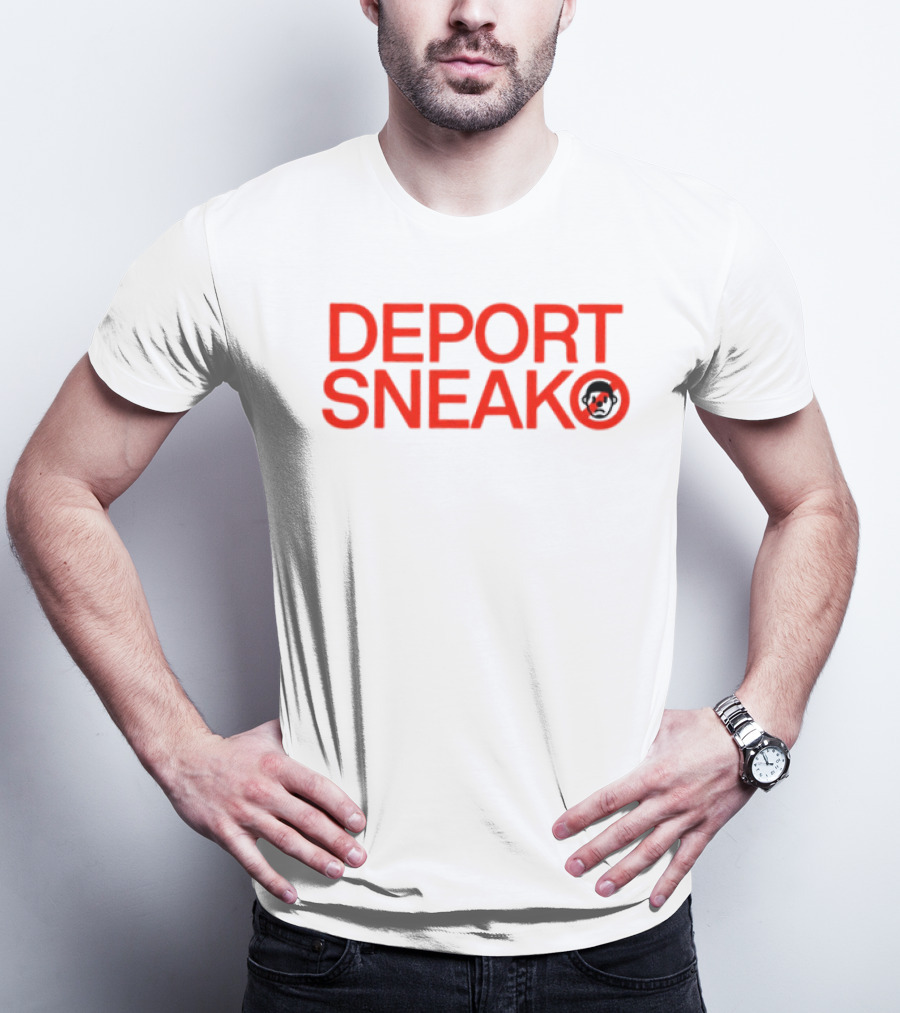 Deport Sneako Nick Fuentes Store Red T-Shirt