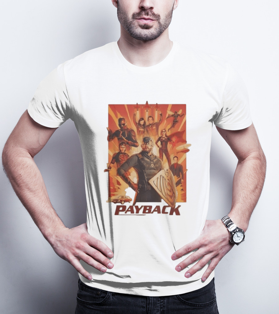 Payback The Boys Soldier Boy Crimson Countess Gunpowder Mindy Lite TNT Ensemble T-Shirt