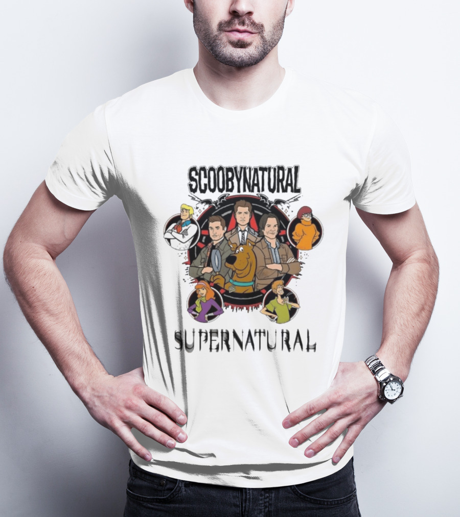 Scoobynatural Supernatural Crossover Featuring Iconic Characters For Fans Of Both Worlds T-Shirt