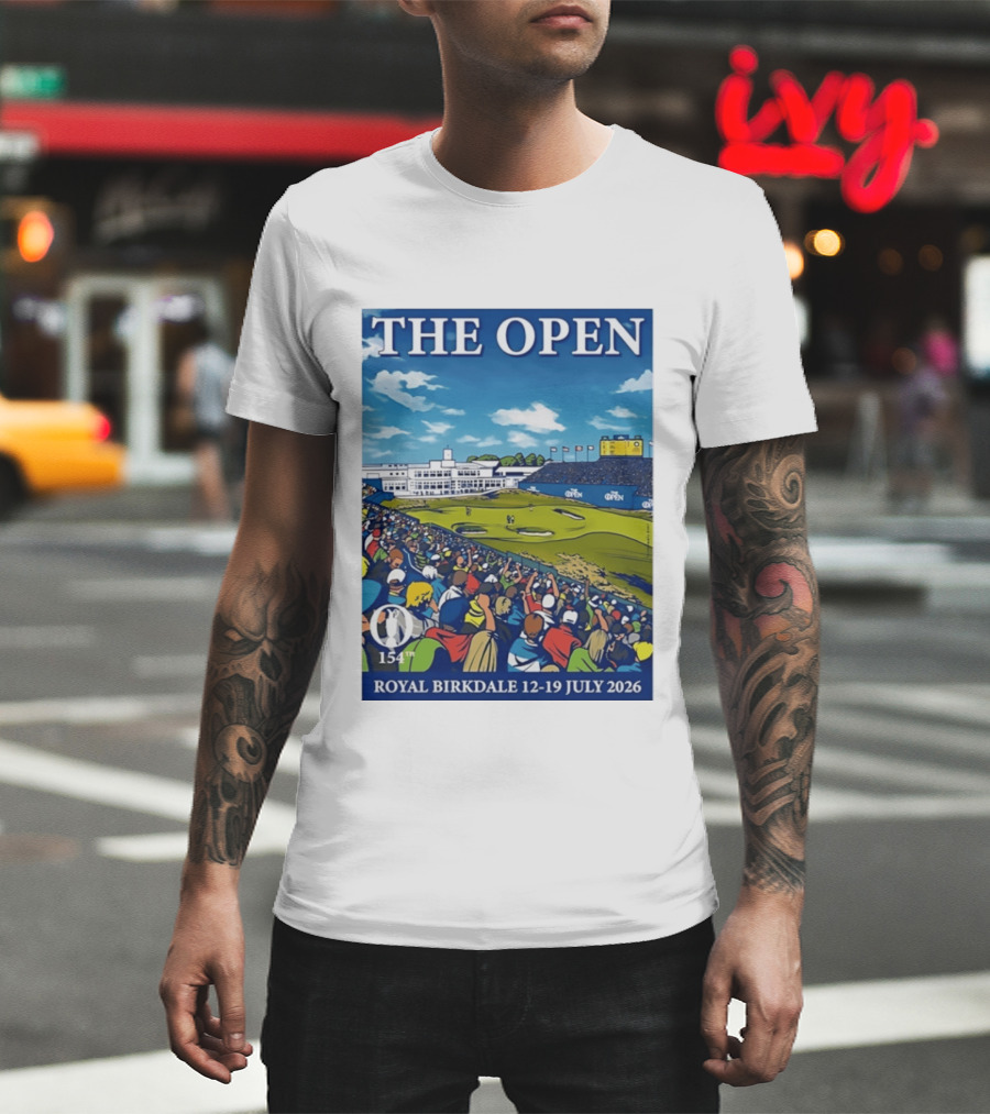 The Open Royal Birkdale 154th 12 19 July 2026 Golf Tournament T-Shirt
