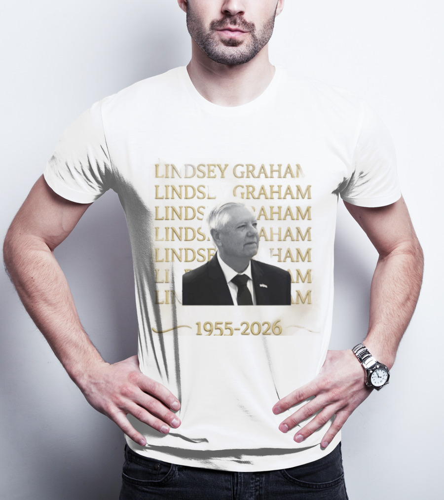 Lindsey Graham South Carolina Senator Memorial 1955 2026 T-Shirt