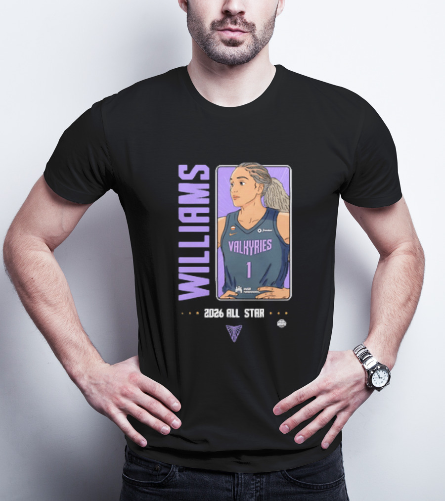 Golden State Valkyries Gabby Williams 2026 WNBA All Star Williams 1 T-Shirt