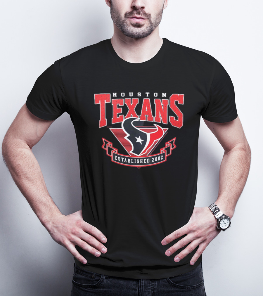 Houston Texans Established 2002 Texan Pride T-Shirt