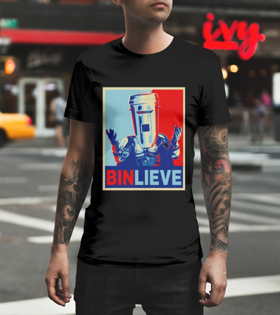 Count Binface Binlieve UK Humor Clacton Satire T-Shirt