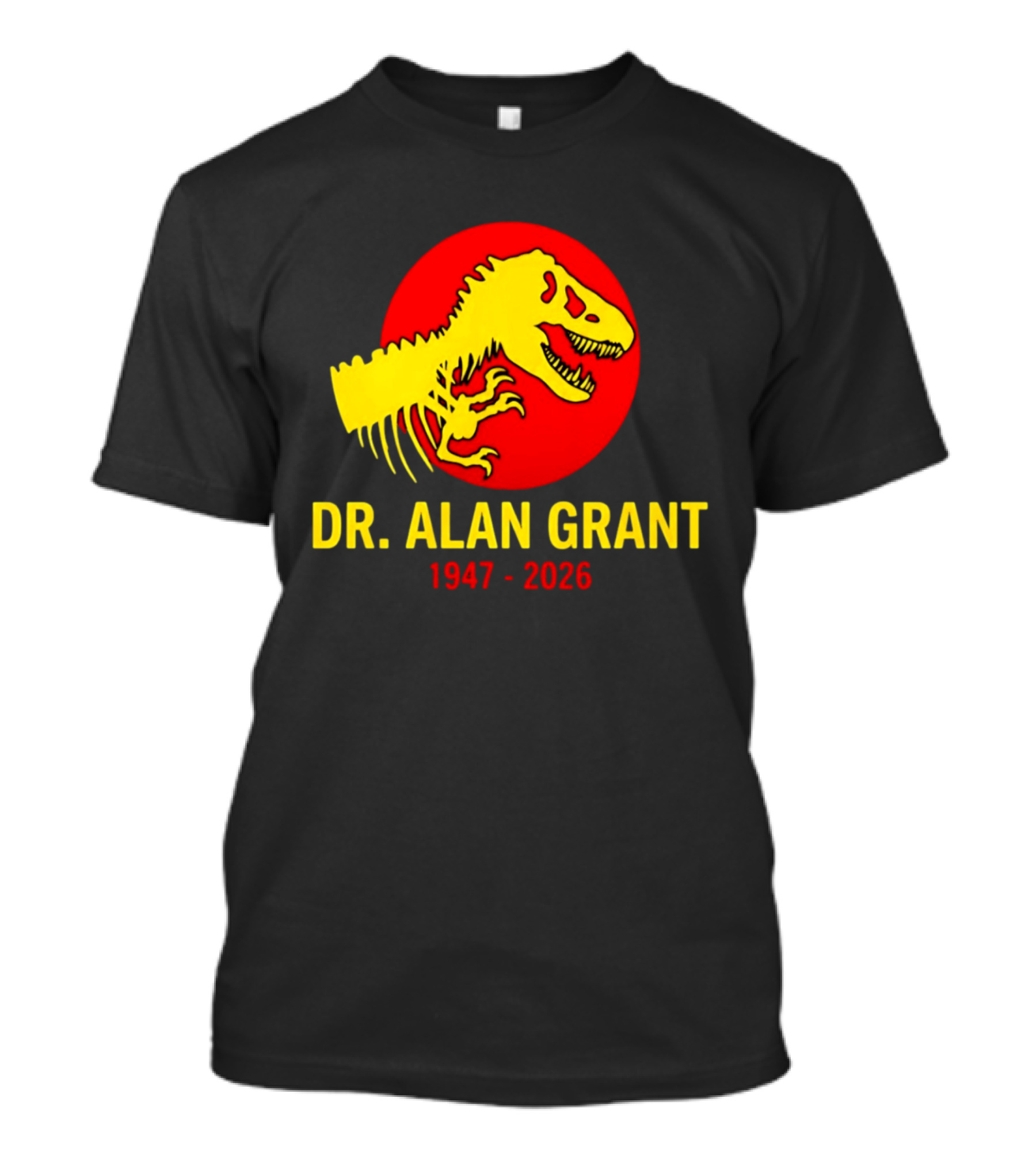 Dr. Alan Grant 1947 2026 Memorial Rex T-Shirt