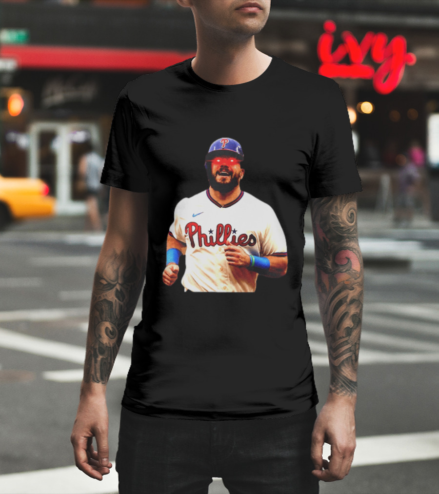 Philadelphia Phillies Kyle Schwarber Dark Brandon MLB T-Shirt