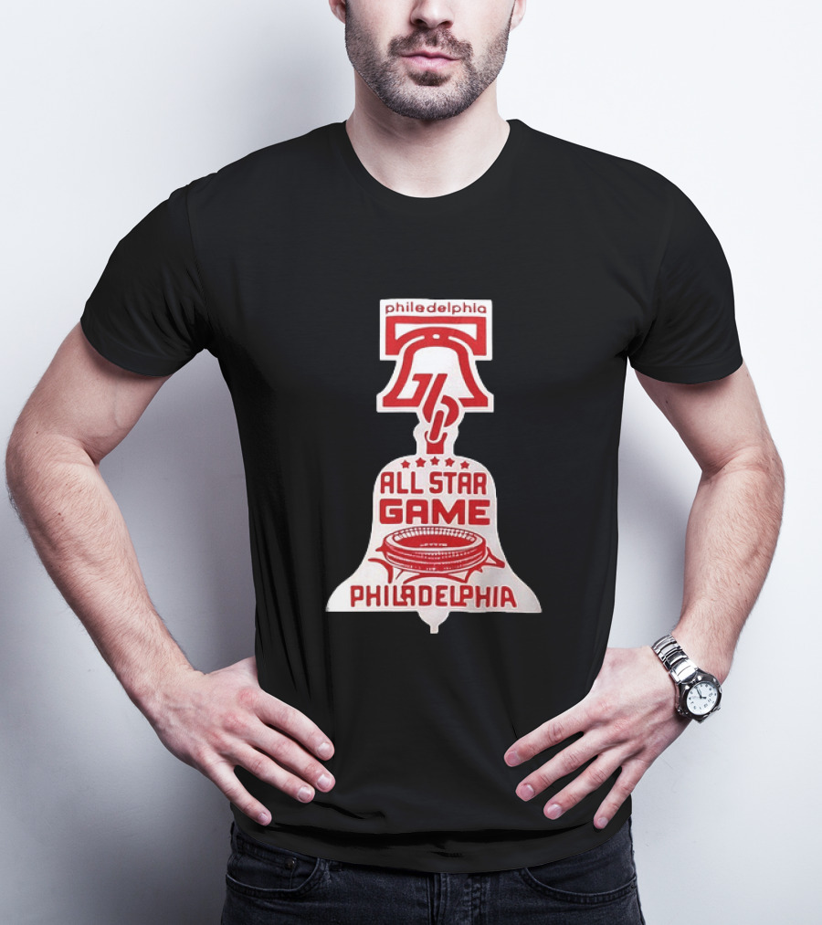 Philadelphia 76 All Star Game Liberty Bell Stadium T-Shirt