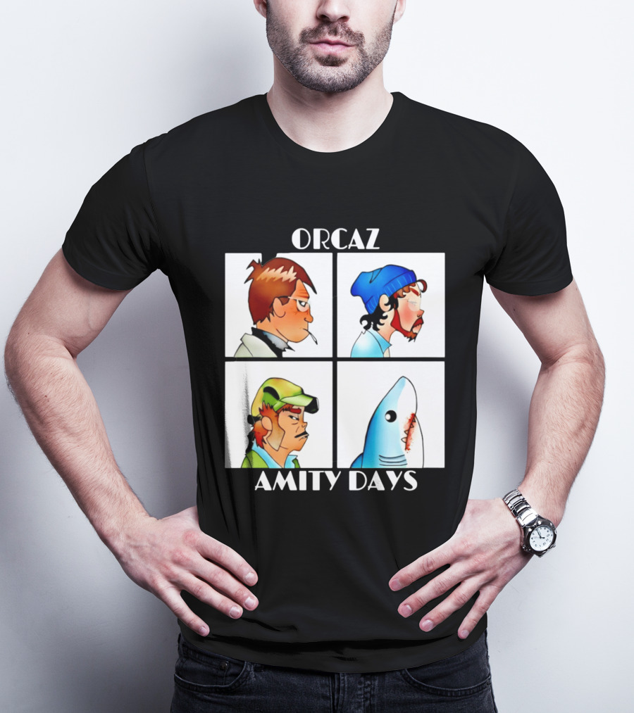 Orcaz Amity Days Demon Days Jaws T-Shirt