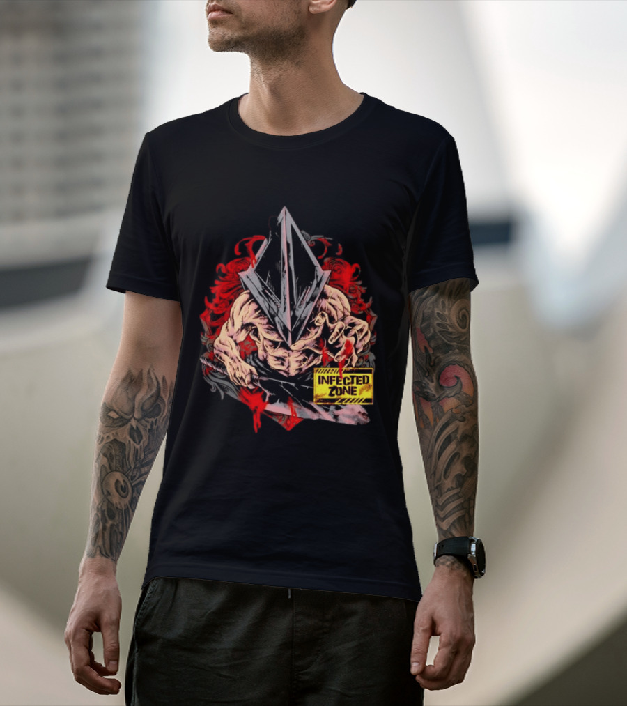 Pyramid Head Silent Hill Infected Zone Horror T-Shirt