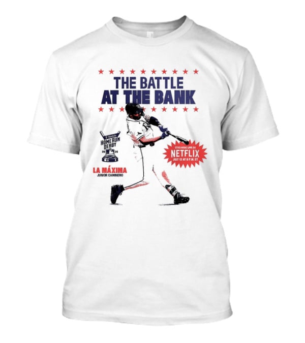 Junior Caminero LA Maxima The Battle At The Bank Netflix Home Run Derby 2026 T-Shirt