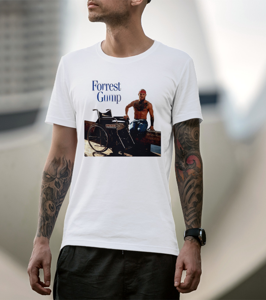 Forrest Gump Conor McGregor America One Kind Of Place T-Shirt
