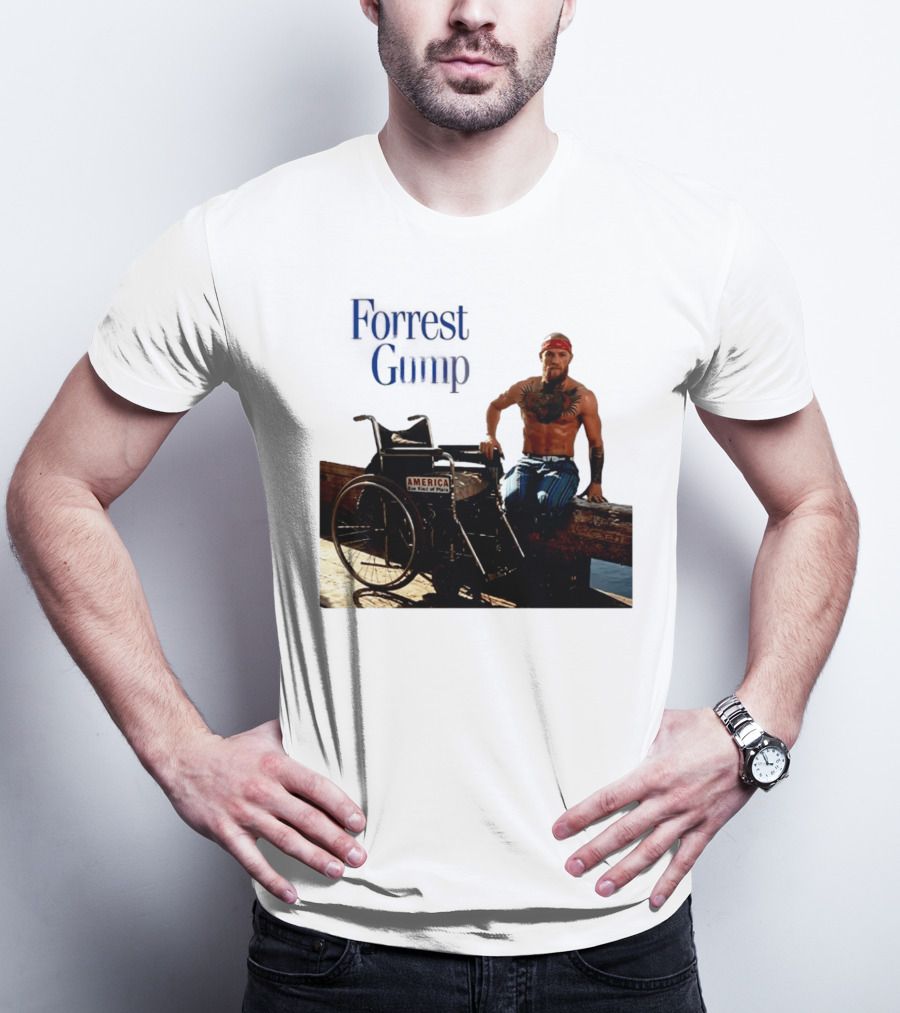 Forrest Gump Conor McGregor America One Kind Of Place T-Shirt