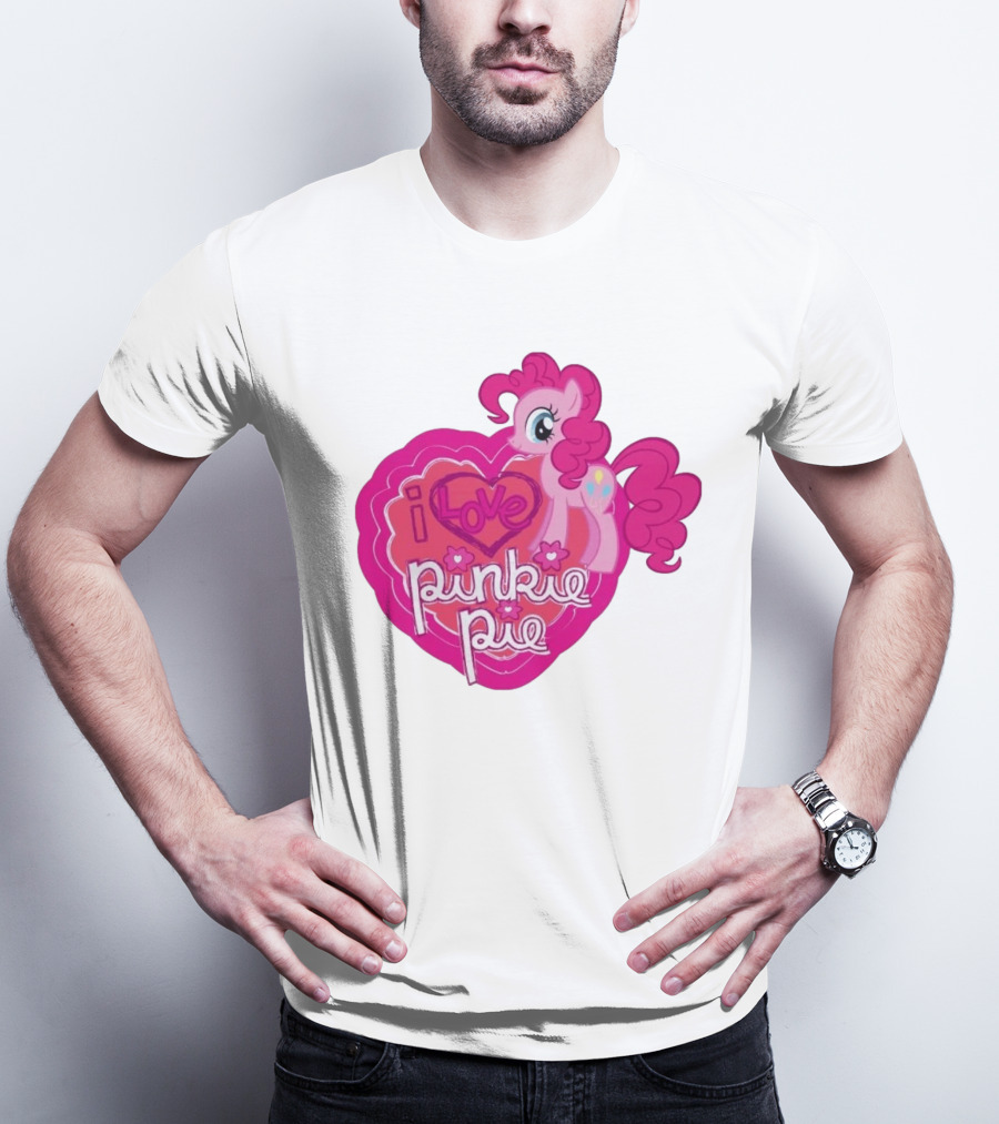 I Love Pinkie Pie My Little Pony Friendship Magic Fan Favorite T-Shirt