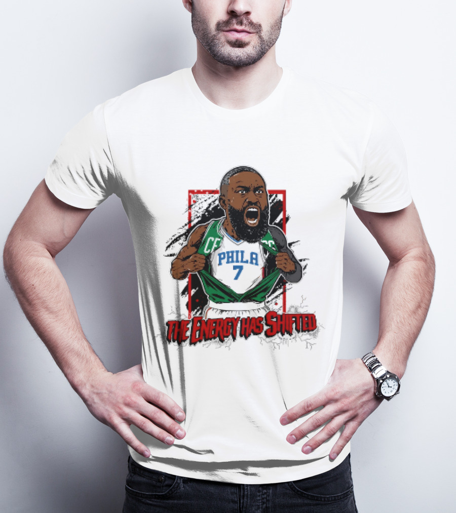 Philadelphia 76ers The Energy Has Shifted Jaylen Brown T-Shirt