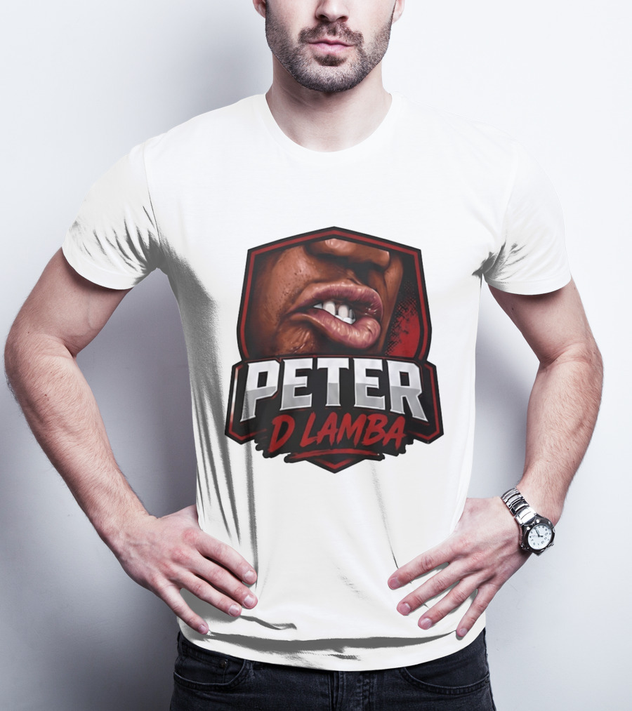Peter D Lamba Nigerian Politics Satire Streetwear Bold Expression T-Shirt