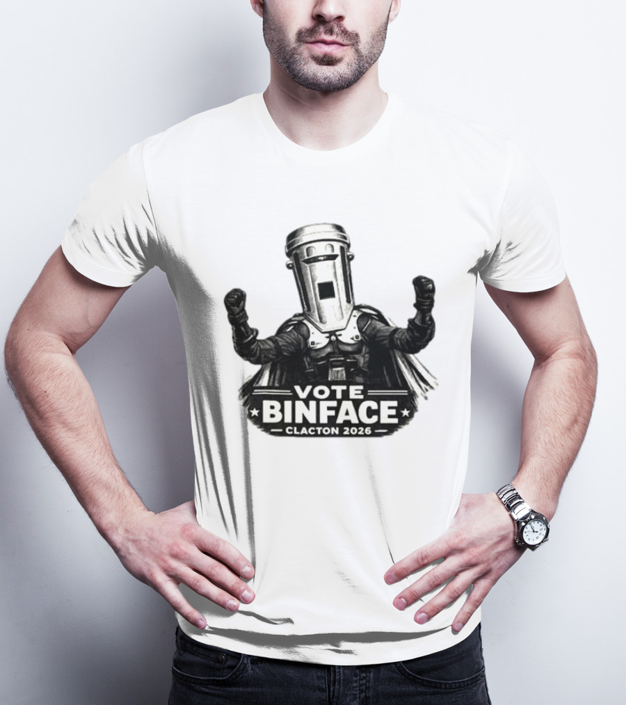 Vote Binface Clacton 2026 UK Election Campaign T-Shirt