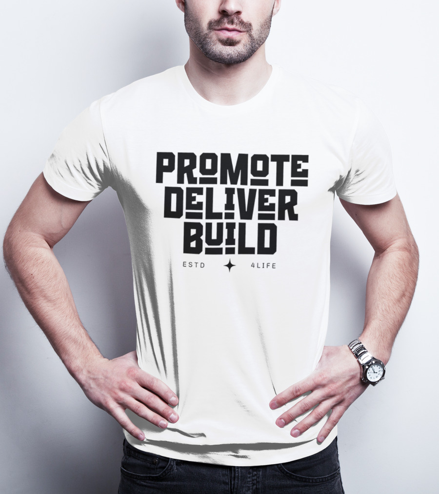 Promote Deliver Build ESTO 4Life Star T-Shirt