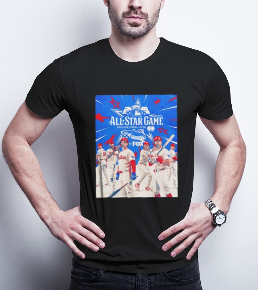 2026 All Star Game Philadelphia Phillies Major League Baseball FOX T-Shirt