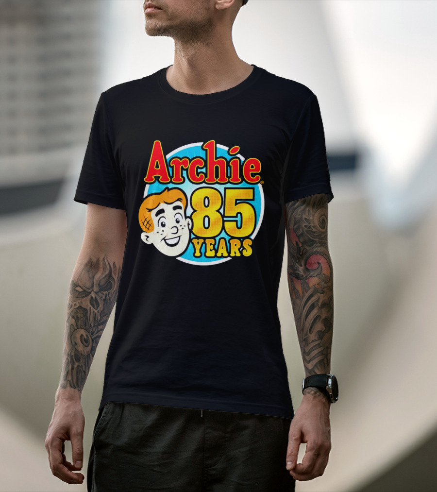 Archie 85 Years Anniversary Comic Book Celebration T-Shirt