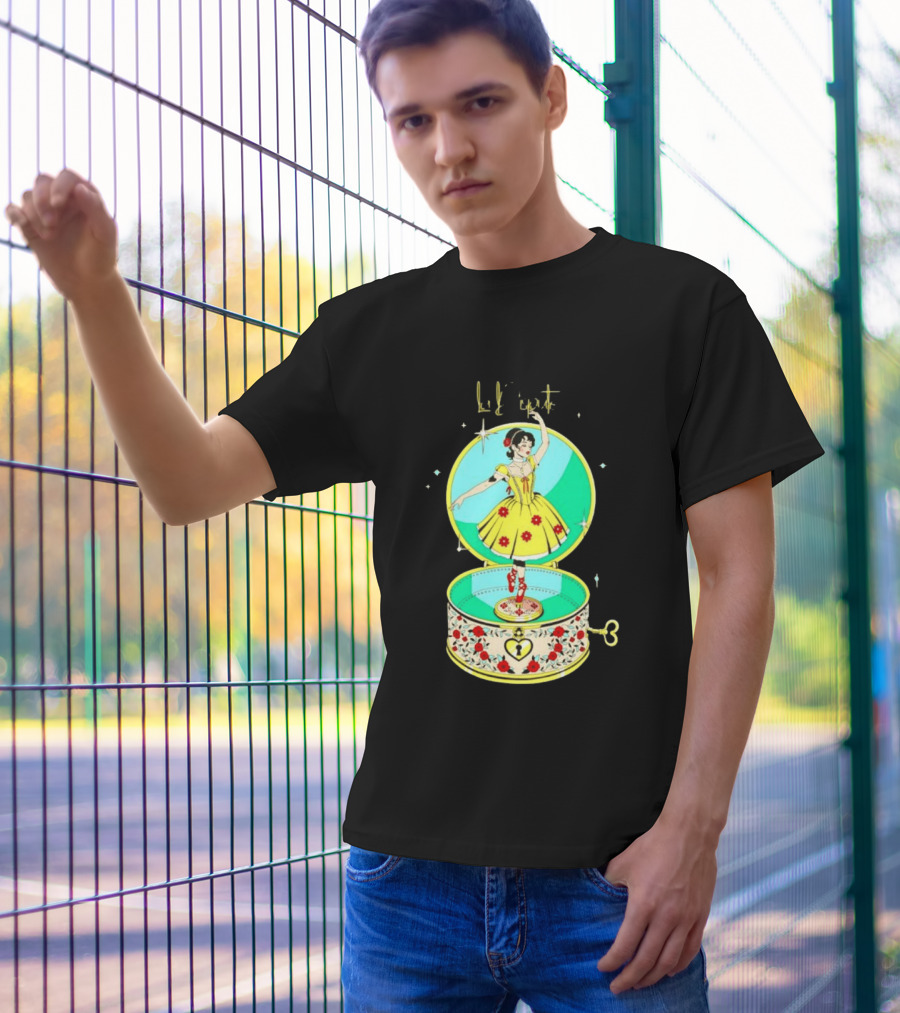 La Dispute Such Small Hands Ballerina Music Box Vintage Style Yellow Dress Flowers T-Shirt