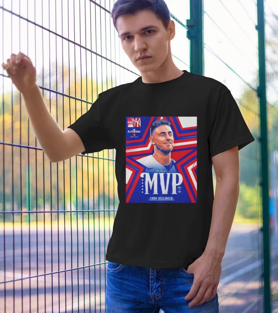 Cody Bellinger MVP 2026 MLB All Star Game Philadelphia Yankees Stars T-Shirt