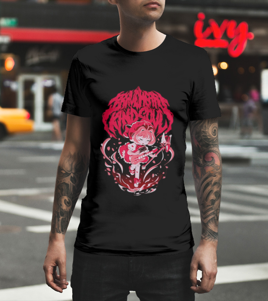 Sakura Kinomoto Braveheart Kind Soul Anime Magic Wand Girl T-Shirt