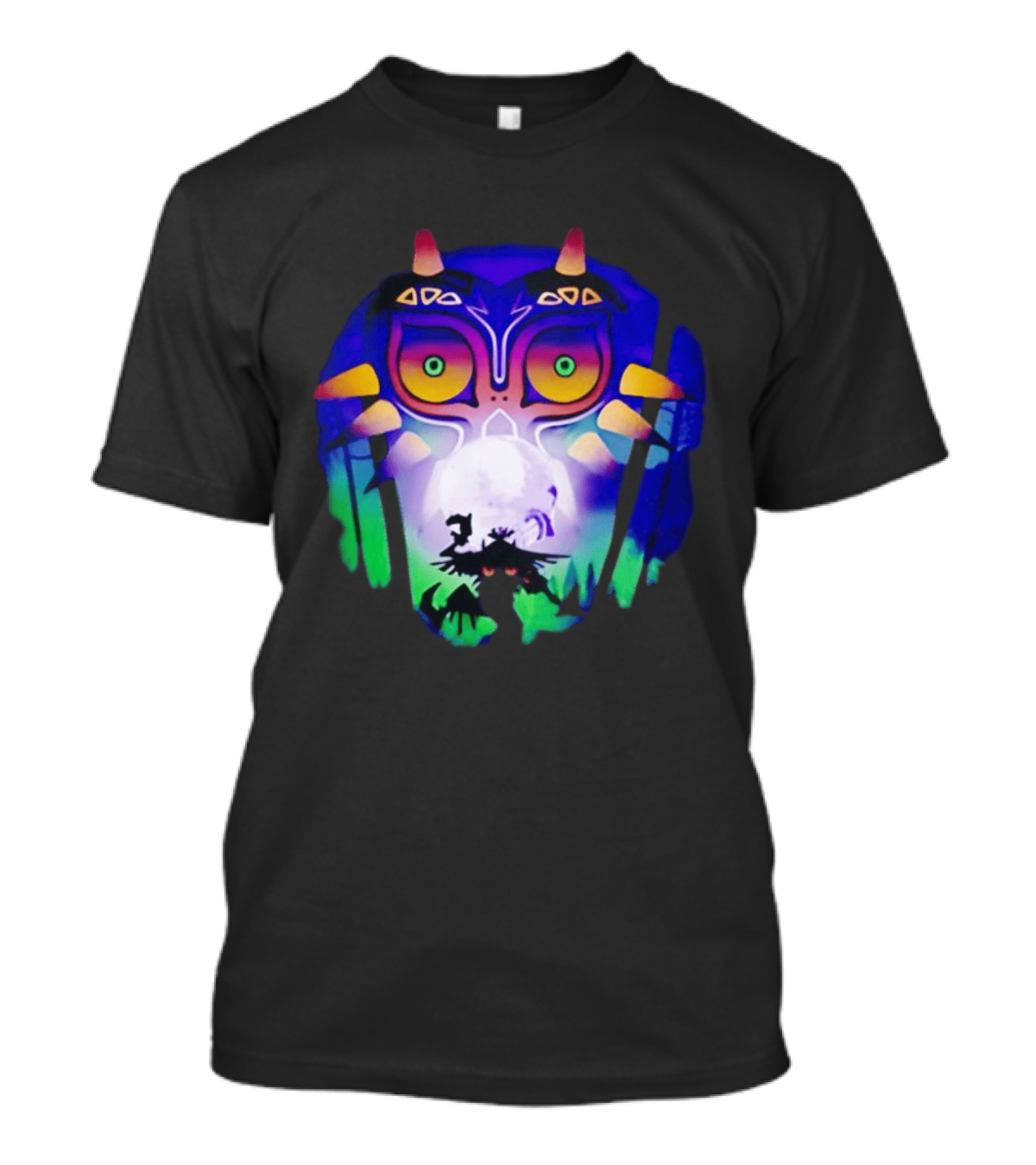 Majora's Mask Legend Of Zelda Skull Kid And Moon T-Shirt