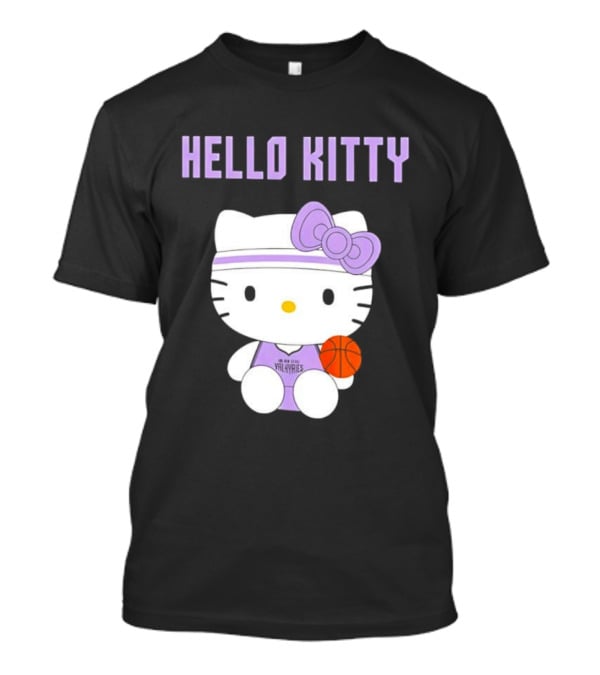 Hello Kitty Basketball Player Golden State Valkyries Collaboration T-Shirt