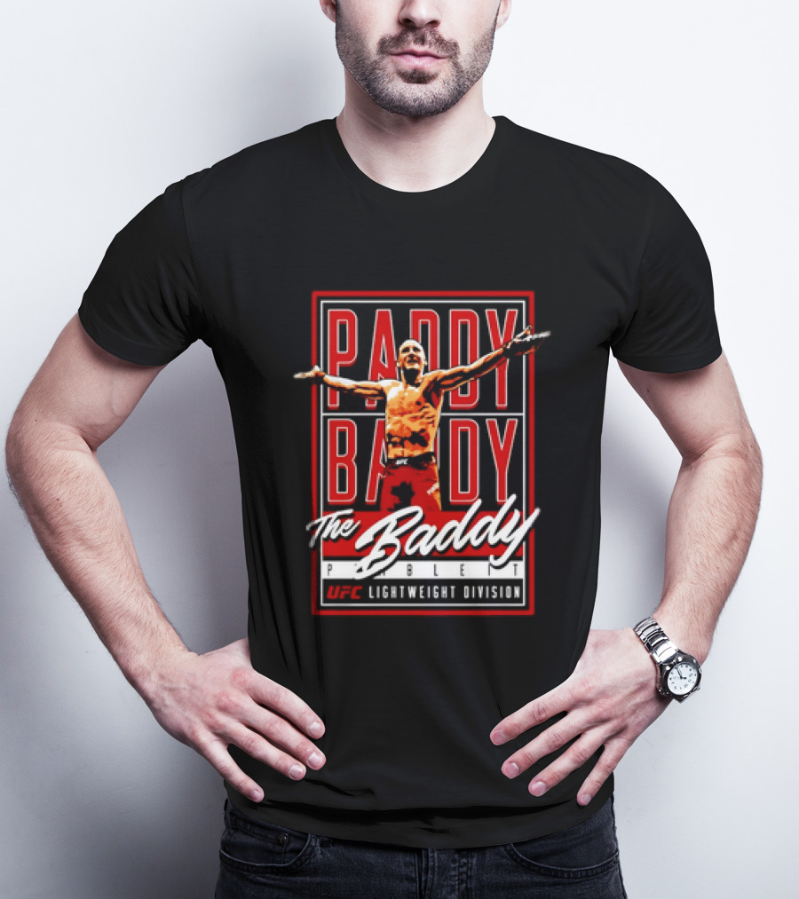 Paddy Pimblett The Baddy UFC Lightweight Division Fighter T-Shirt