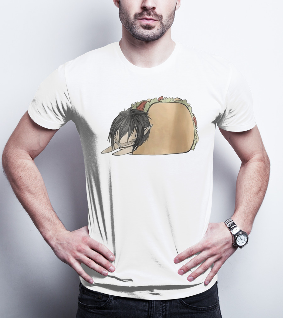 Attack On Titan A Taco On Titan Anime Mashup T-Shirt