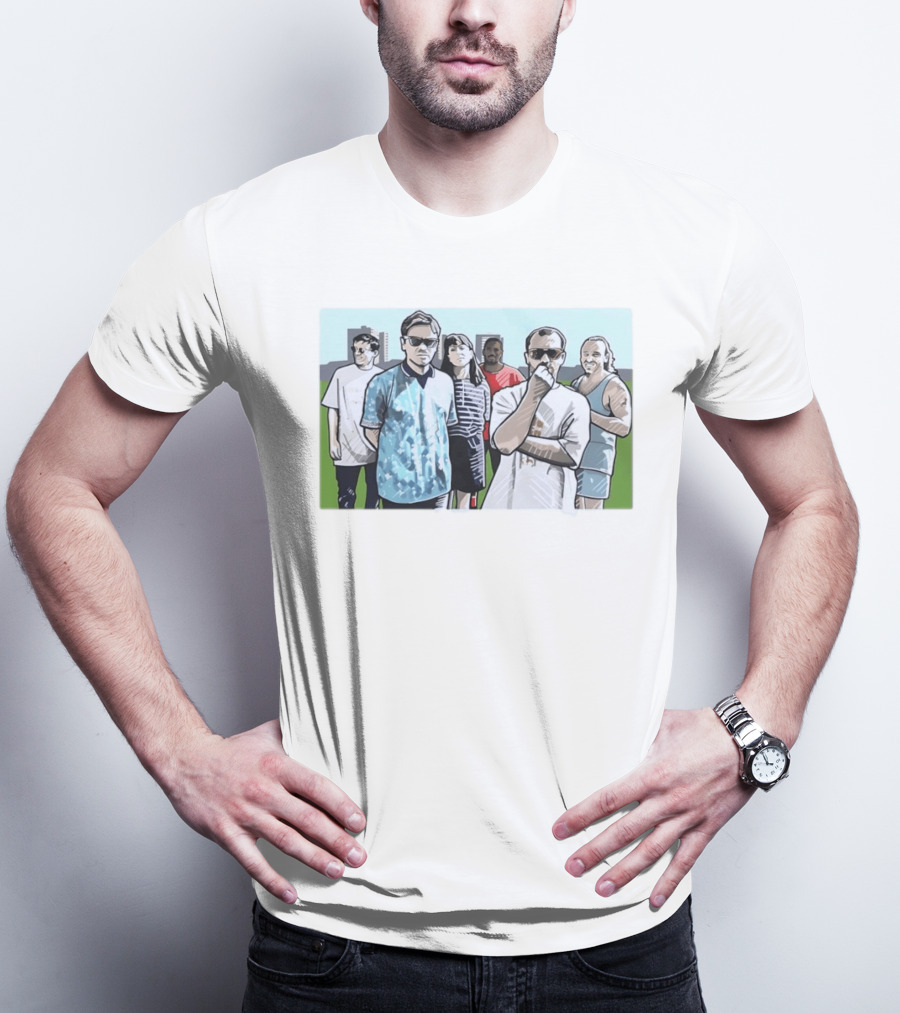 Day One Mo Group Cityscape Custom Printed T-Shirt