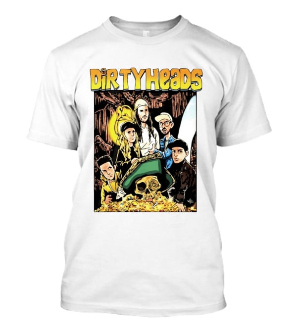 Dirty Heads Goonies Treasure Cave Adventure Tour 2024 T-Shirt