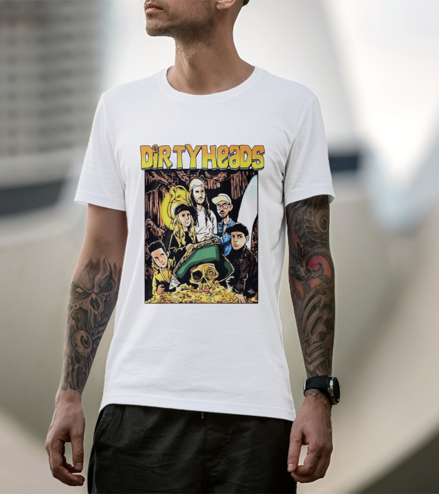 Dirty Heads Goonies Treasure Cave Adventure Tour 2024 T-Shirt