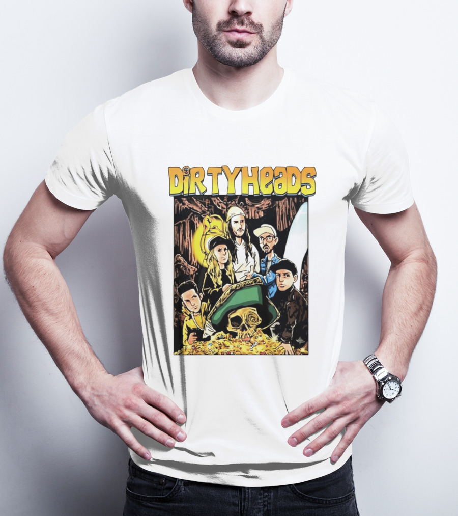 Dirty Heads Goonies Treasure Cave Adventure Tour 2024 T-Shirt