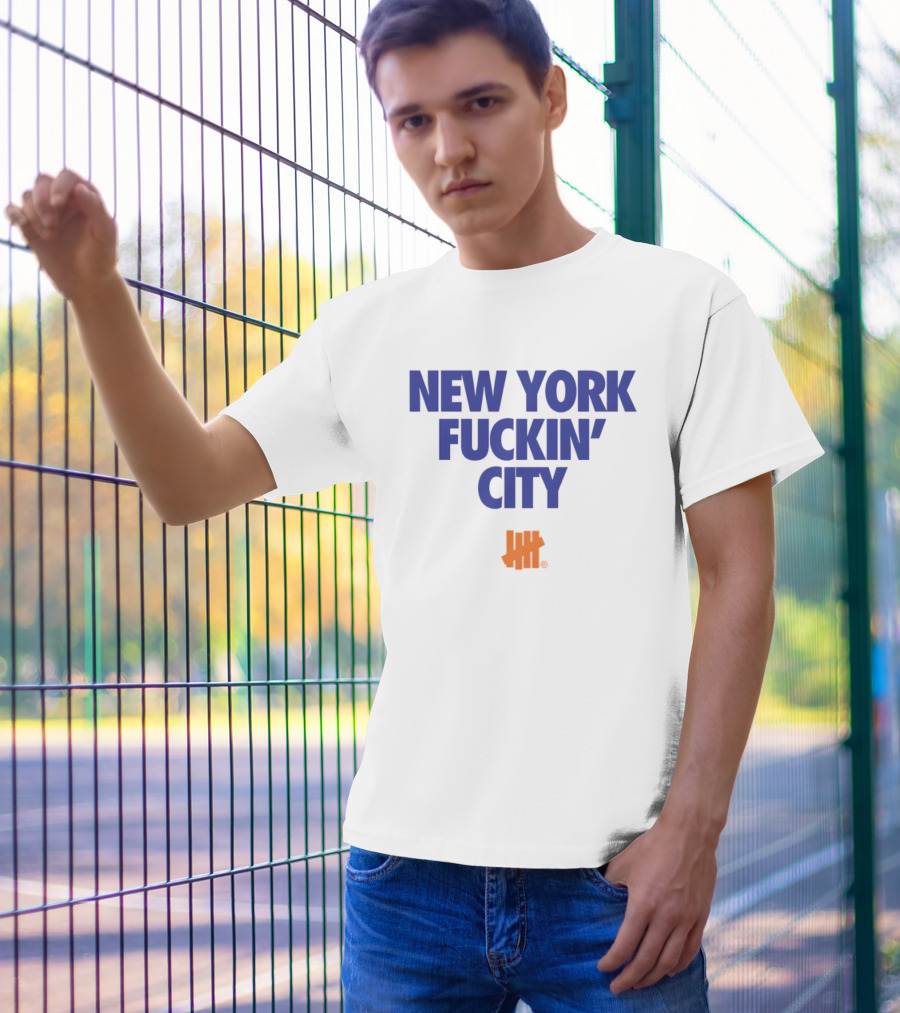 New York Knicks New York Fuckin' City Basketball 2026 NBA T-Shirt