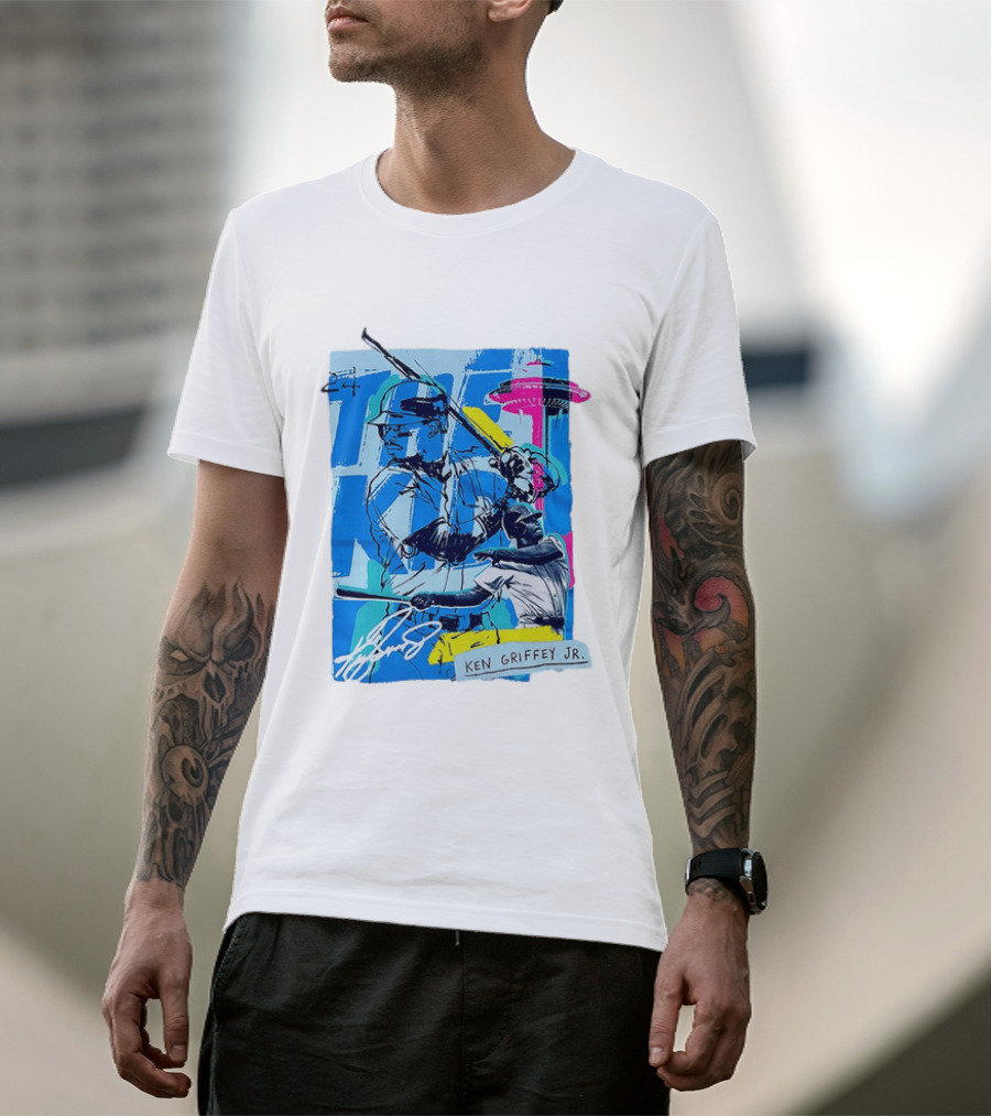 Ken Griffey Jr Seattle Mariners Baseball Legend T-Shirt