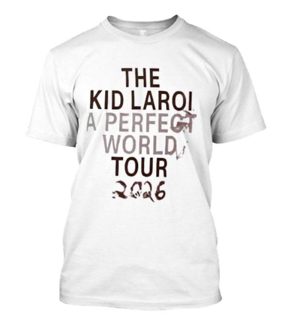 The Kid Laroi A Perfect World Tour 2026 T-Shirt